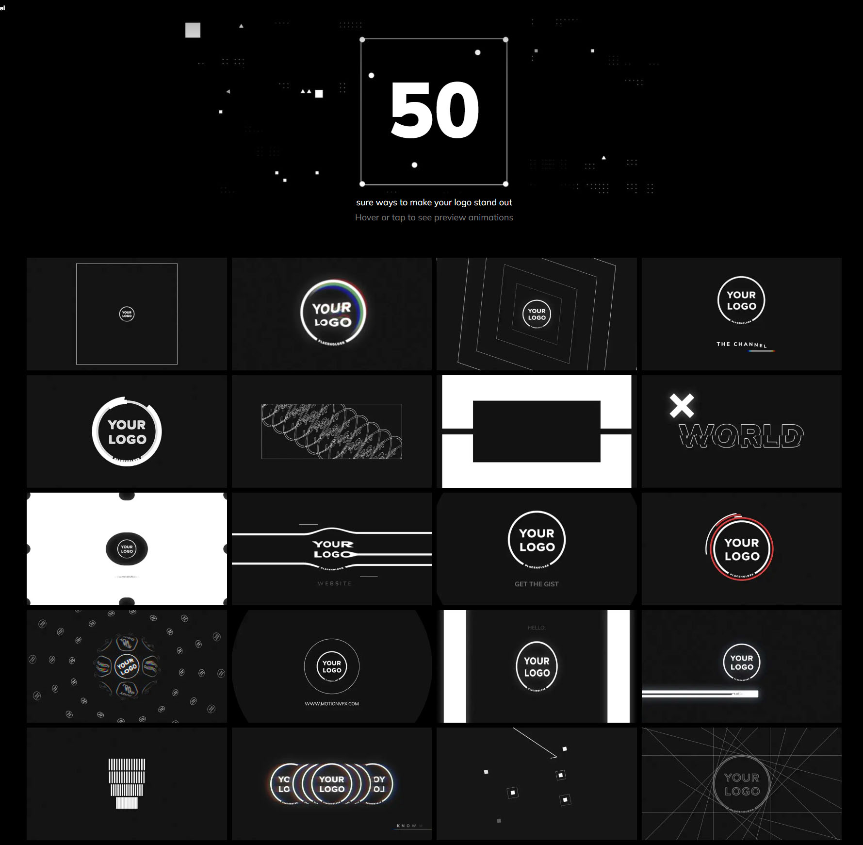 mLogo Channel by MotionVFX for DVR: оживи логотип, QR-код или любое ...