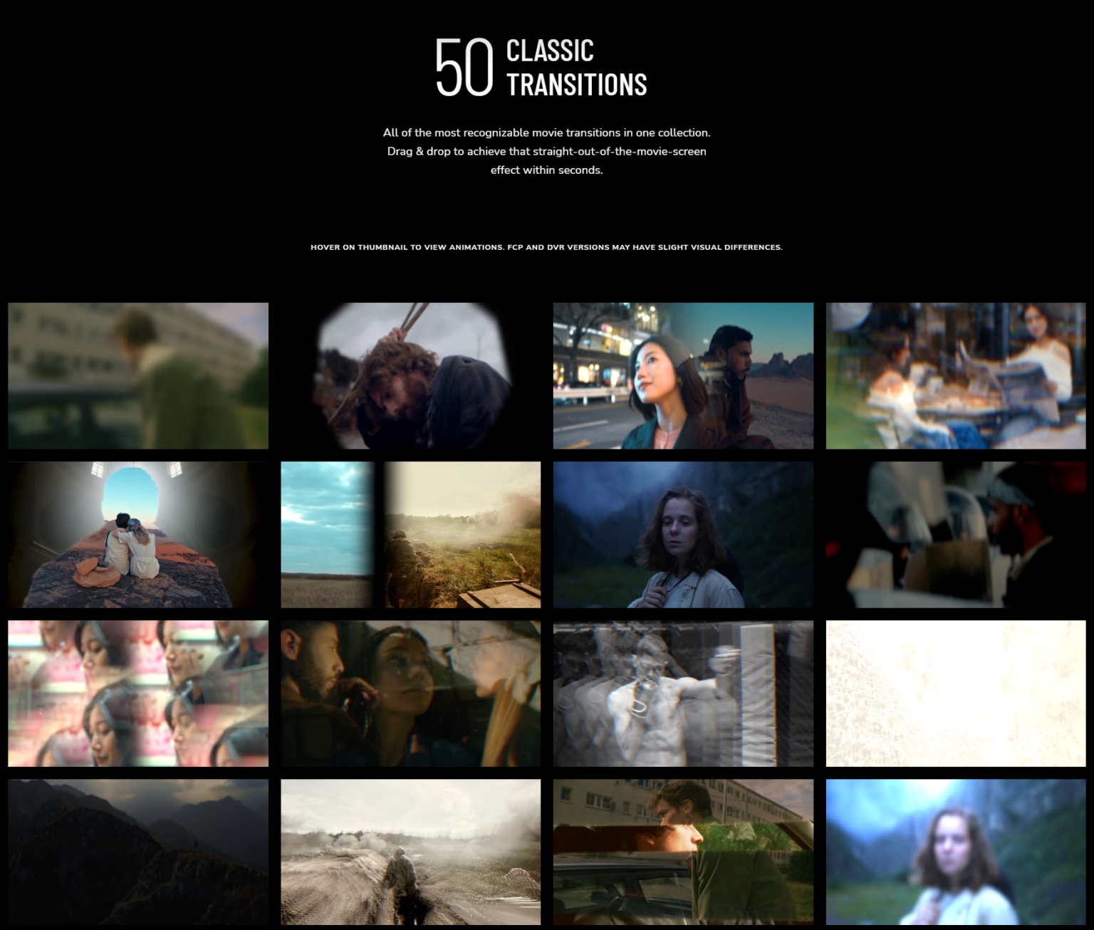 mTransition Movie by MotionVFX 50 кинематографичных переходов для ...
