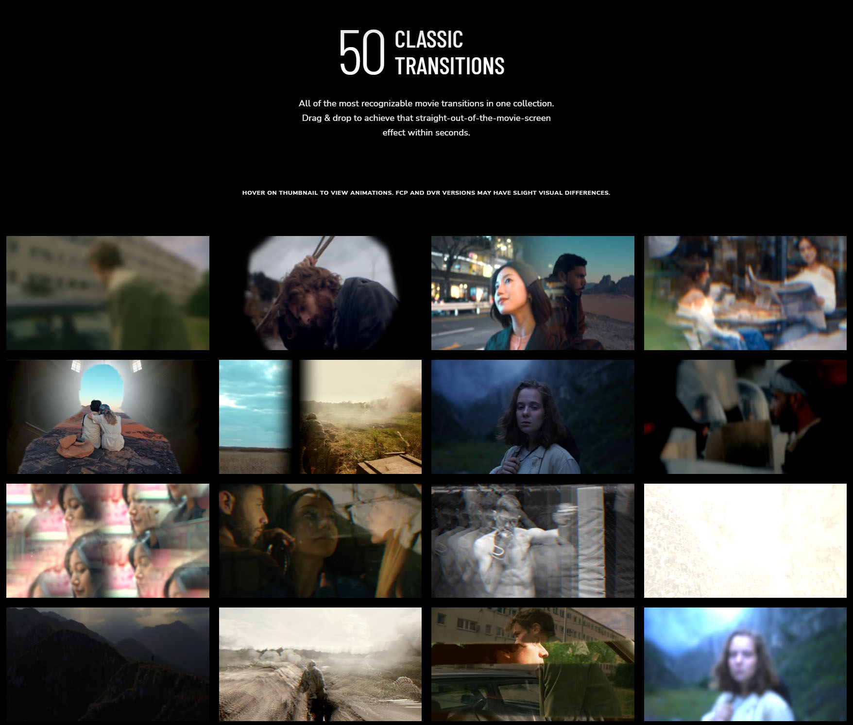 mTransition Movie by MotionVFX 50 кинематографичных переходов для ...